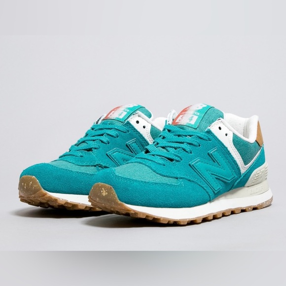 New Balance | Shoes | New Balance 574 Sneakers In Turquoiseteal Size 9 ...